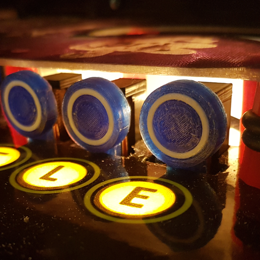 🔦 Pinball Inductive Sensors and Lamps・ 3D File for ・Cults