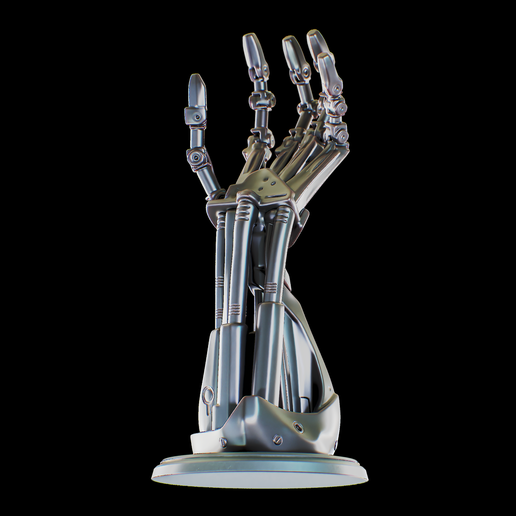 💪 T800 - Terminator Arm - Joystick holder - Joystick Holder・ STL File ...
