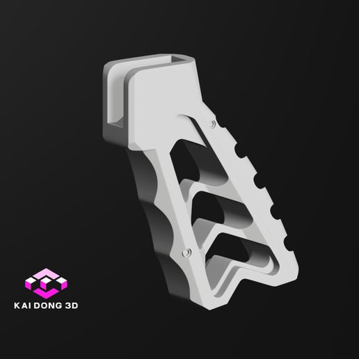 💀 Tyrant Designs Mod Series AR Skeleton Grip AR15・ STL File for 3D ...