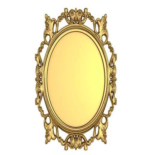🖼️ Photo frame stl/Mirror Frame stl file/Carved Frame printre/Round ...