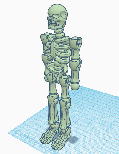 STL file ALL PİECES SKELETON 💀 ・3D printable model to download・Cults