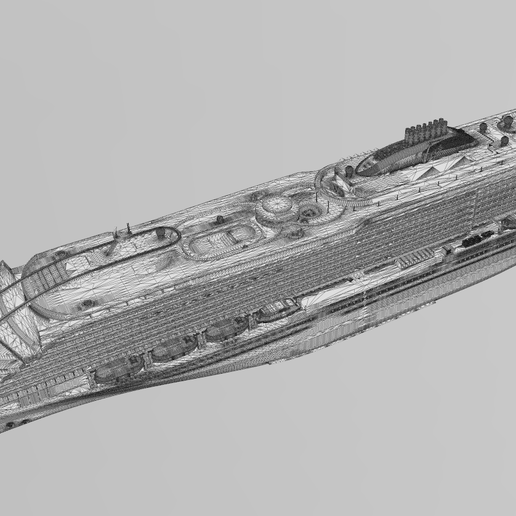 🚢 SCARLET LADY Virgin Voyages Cruise Ship 3d printable model・ STL File ...