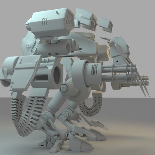 🤖 Viking - Terran Mech Unit・ OBJ File for ・Cults