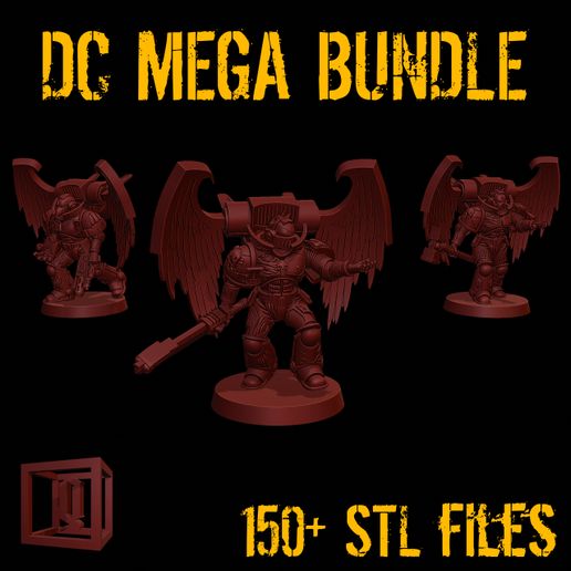 🩸 Bloody Angels Deadly Commando Mega bundle・ 3D File for 3D printing・Cults