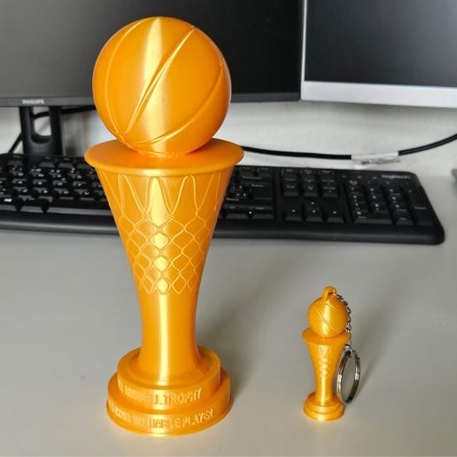 🆕 NEW NBA MVP FINALS TROPHY - Bill Russell・ STL File for 3D printing・Cults