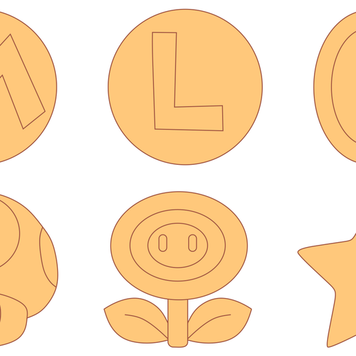 super mario vector pack