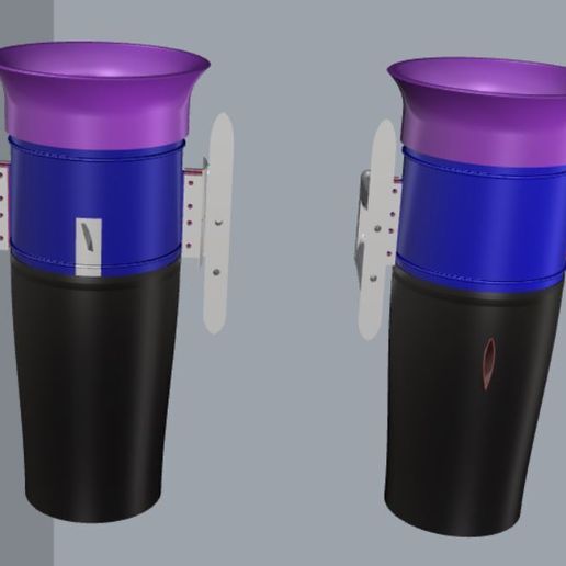 EDF 150 mm Monster. COMPLETE MODULAR SYSTEM 🌪️⚙️ (5-7-9-11 Blades ...