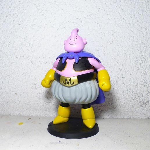 STL file Figure of Majin boo Dragon ball 🐉 ・Model to download and 3D ...
