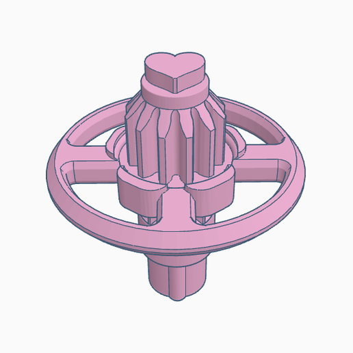 STL file BEYBLADE X | DISC LOVE BIT | CUSTOM SERIES ️‍🔥 ・3D printing ...