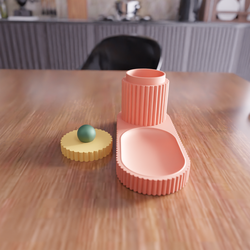 📁 3D Desk Organizer STL File - 408・ STL File for 3D printing・Cults