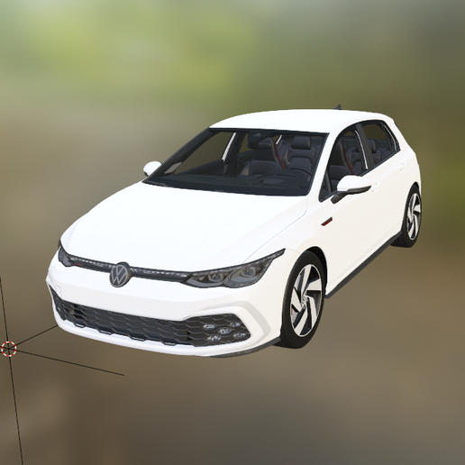 🚗 Volkswagen Golf MK8・ 3D File for 3D printing・Cults
