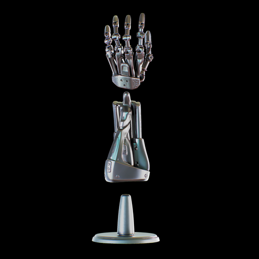 💪 T800 - Terminator Arm - Soporte para mandos - Joystick Holder・Archivo ...