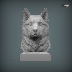 dog bust・82 3D Models & STL Files to Download・Cults