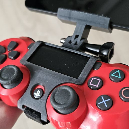 STL file PS4 Controller Phone Mount 📞 ・3D printer design to download・Cults