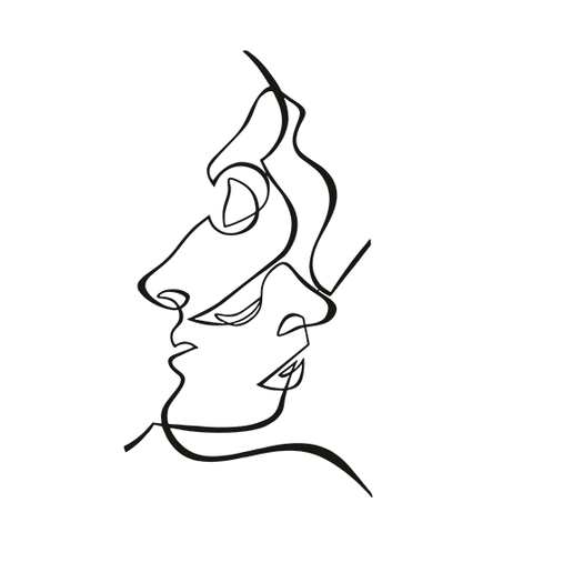 🖼️ Face Line・Free STL File for 3D printing and CNC machining - Laser ...