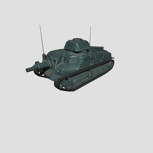 🪖 A collection of 3D models of French tank destroyers and self ...