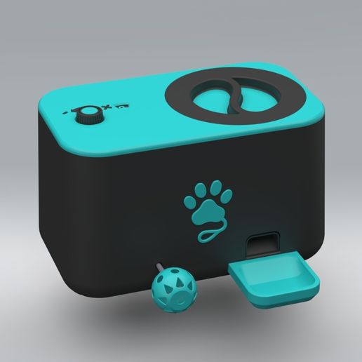 🐱 TugPaw Mechanical Feeder Cat Toy・Free 3D File for 3D printing・Cults