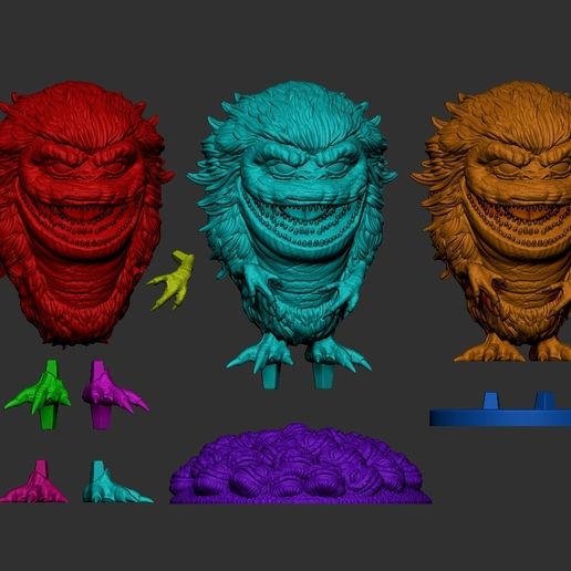 3D file Critters 🗿 ・3D printer design to download・Cults