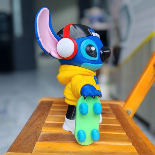 🎨 stitch urban vibes Fan art (no ams-multiparts/3mf)・ 3MF File for 3D ...