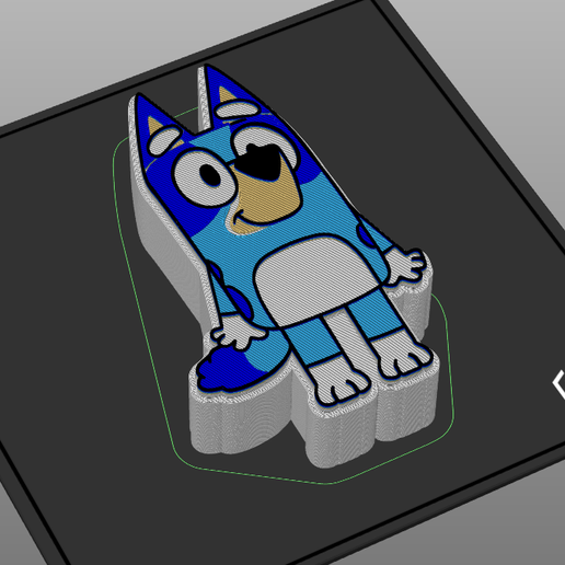 STL file BLUEY PENCIL BOX ️ ・3D printable model to download・Cults