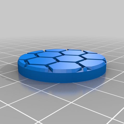 🎲 Wargaming hexagon bases・Free STL File for ・Cults