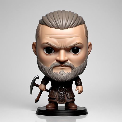 STL file Figura de Ragnar Lothbrok Vikingos 👾 ・3D printer design to ...