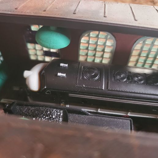 🏠 N Scale Engine House・ STL File for ・Cults