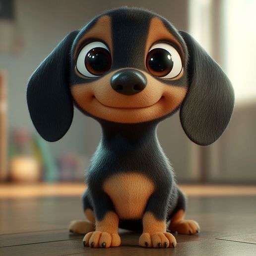 🐕 Dog dachshund Dachshund 2・ STL File for 3D printing・Cults