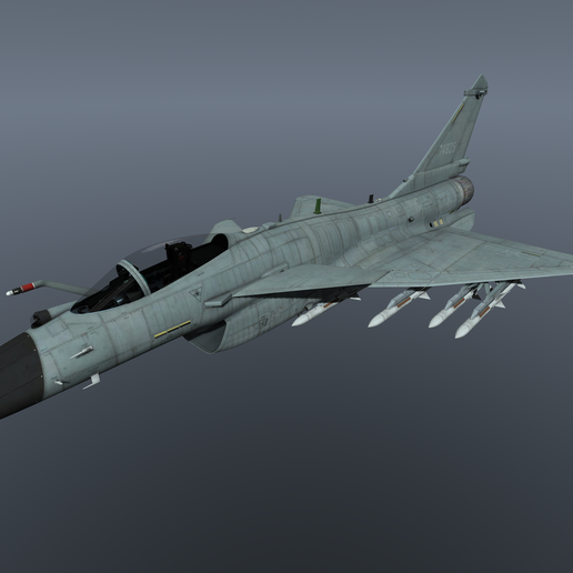 🚁 J-10C・ STL File for 3D printing・Cults