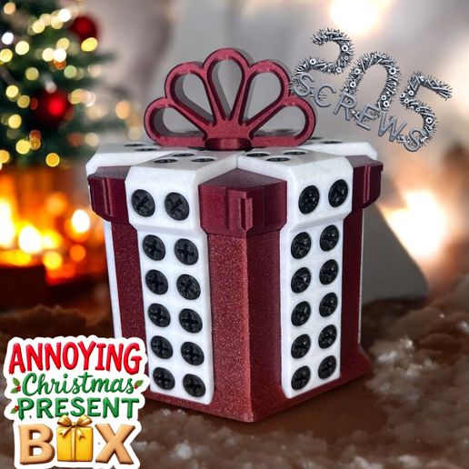 🎁 Ultimate Annoying Gift Box・ 3MF File for 3D printing・Cults
