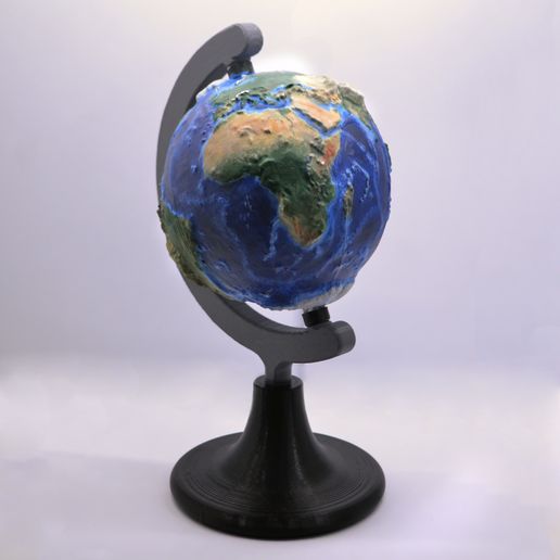 🌍 3D Globe・ 3D File for 3D printing・Cults