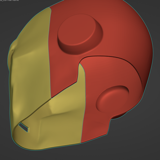 👨 IRON MAN HELMET COMIC VERSION・ STL File for ・Cults