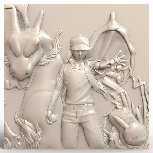 📁 3D Model STL File for CNC Router/Laser & 3D Printer Red・ STL File for ...