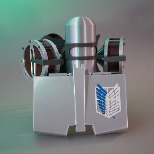 ⚙️ Attack on Titan Upper ODM Gear Season 4 3d maneuver gear・ 3D File ...