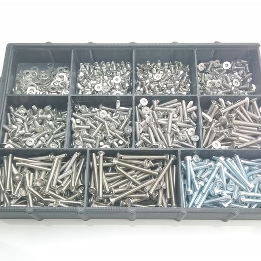 📦 SCREW HOLDER BOX・Free STL File for 3D printing・Cults