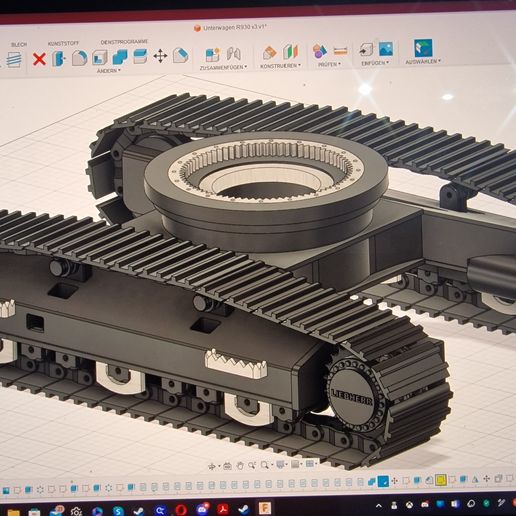 🚁 Chassis 930 R according to Liebherr・ STL File for 3D printing・Cults