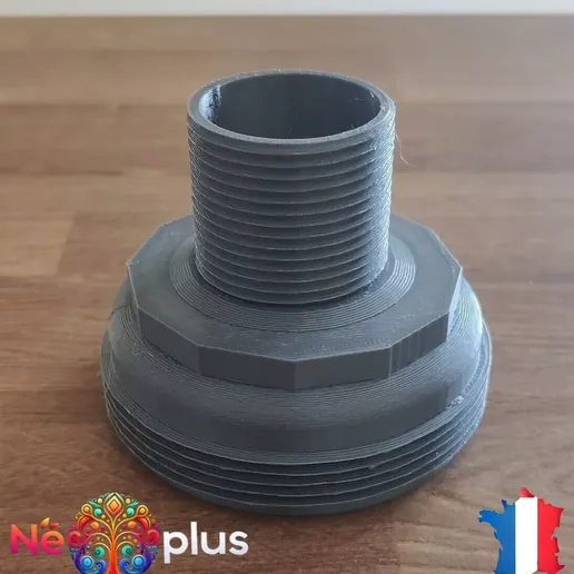 STL 文件 ROBOT ADAPTER INTEX ZX300 ZX100 ZX50 FOR SWIMMING POOL (38mm by ...