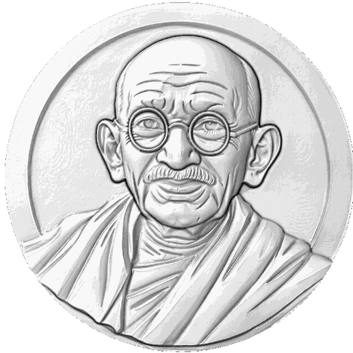 🆓 GHANDI BAS RELIEF・ STL File for 3D printing and CNC machining - Laser ...