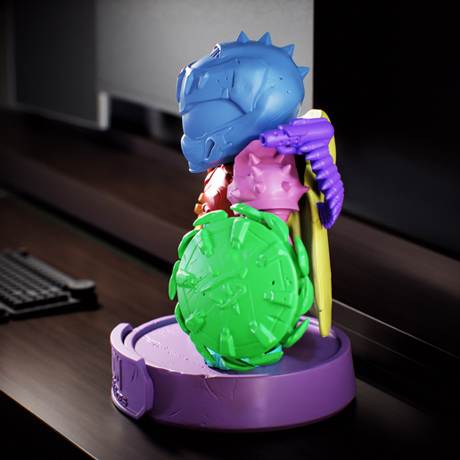 🔥 Slayer from Doom "The Dark Ages" - Chibi Design - Print By Parts ...