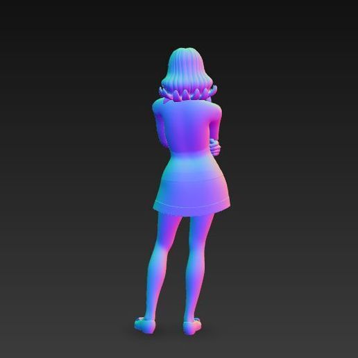 🎮 fortnite scooby doo daphne・ STL File for 3D printing・Cults