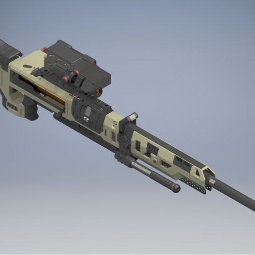 🖨️ Apex Legends Kraber Cosplay Prop・ 3D File for 3D printing・Cults