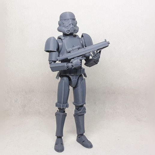 ⭐ Star Wars Stormtrooper 1/12 articulated action figure・ 3D File for ・Cults