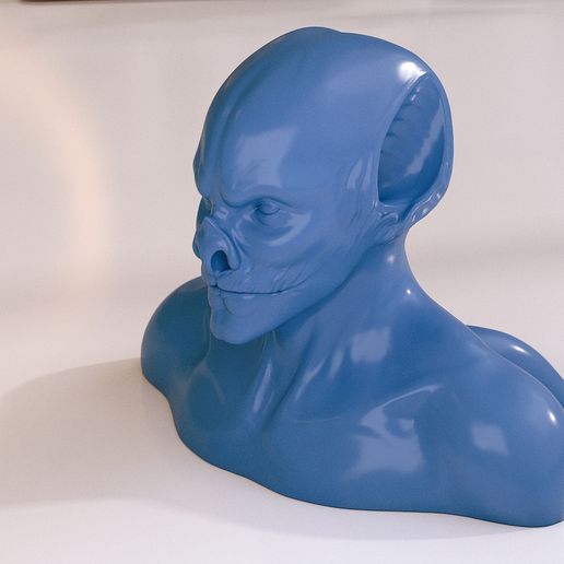 🧛 Vampire Sculpture・Free STL File for 3D printing・Cults