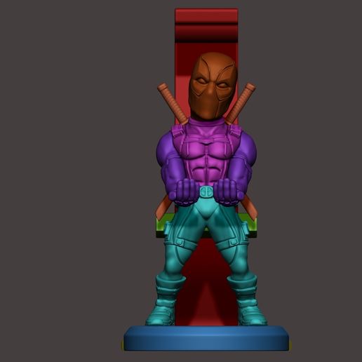 🕹️ DEADPOOL - MULTIFUNCTIONAL JOYSTICK & HEADPHONE HOLDER - MARVEL・ 3D ...