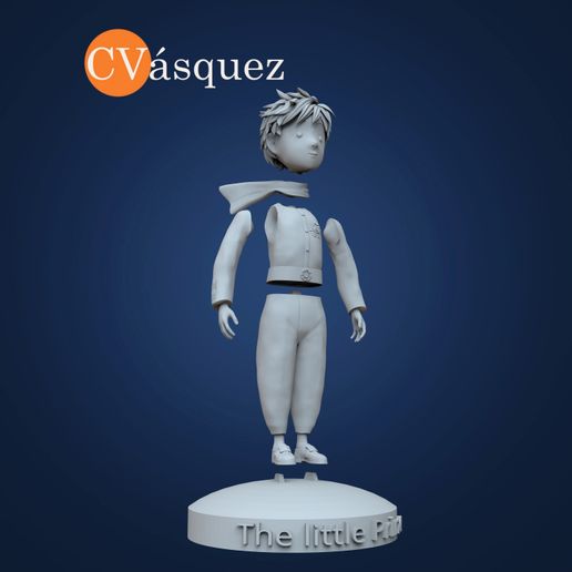 🤴 El Principito (Le Petit Prince)・Archivo STL para ・Cults