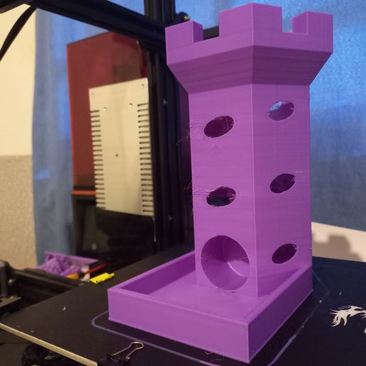Descargar archivo STL Torre para dados • Modelo para la impresora 3D ・ Cults