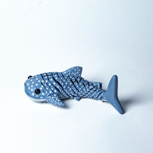 💾 Floppy Whale Shark - Articulated whale shark・ STL File for 3D ...