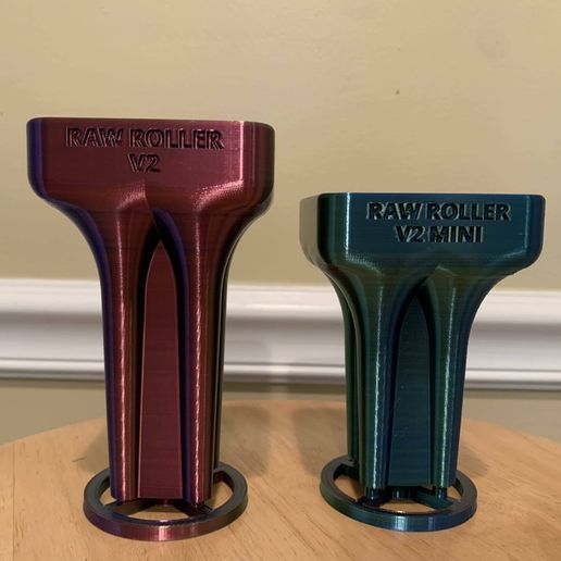 RAW Roller V2 MINI X4 🔥・ STL File for ・Cults