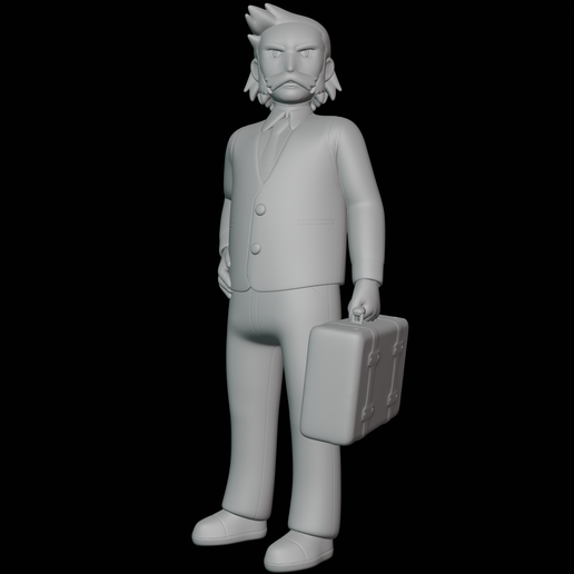 STL file Professor Rowan Pokemon 🐉 ・Model to download and 3D print・Cults