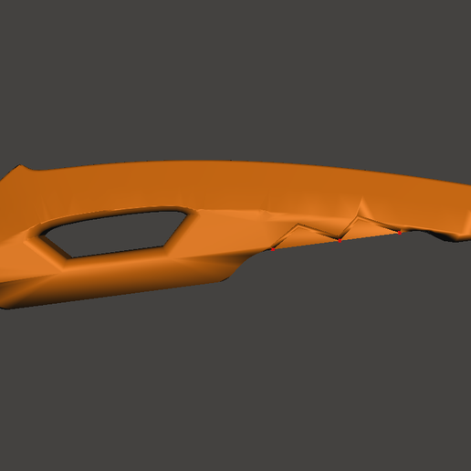 🏍️ Motorcycle fixed wind wing (18.2 cm)・ STL File for 3D printing・Cults